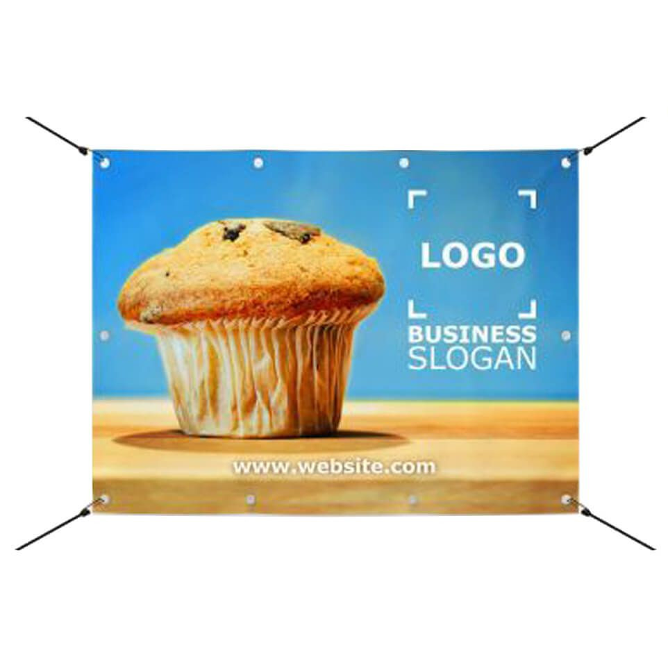 Cutom Eco Banner With Eyelets