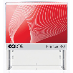 Colop cachet avec système voucher Printer Printer 40, 6 lignes max., ft ...