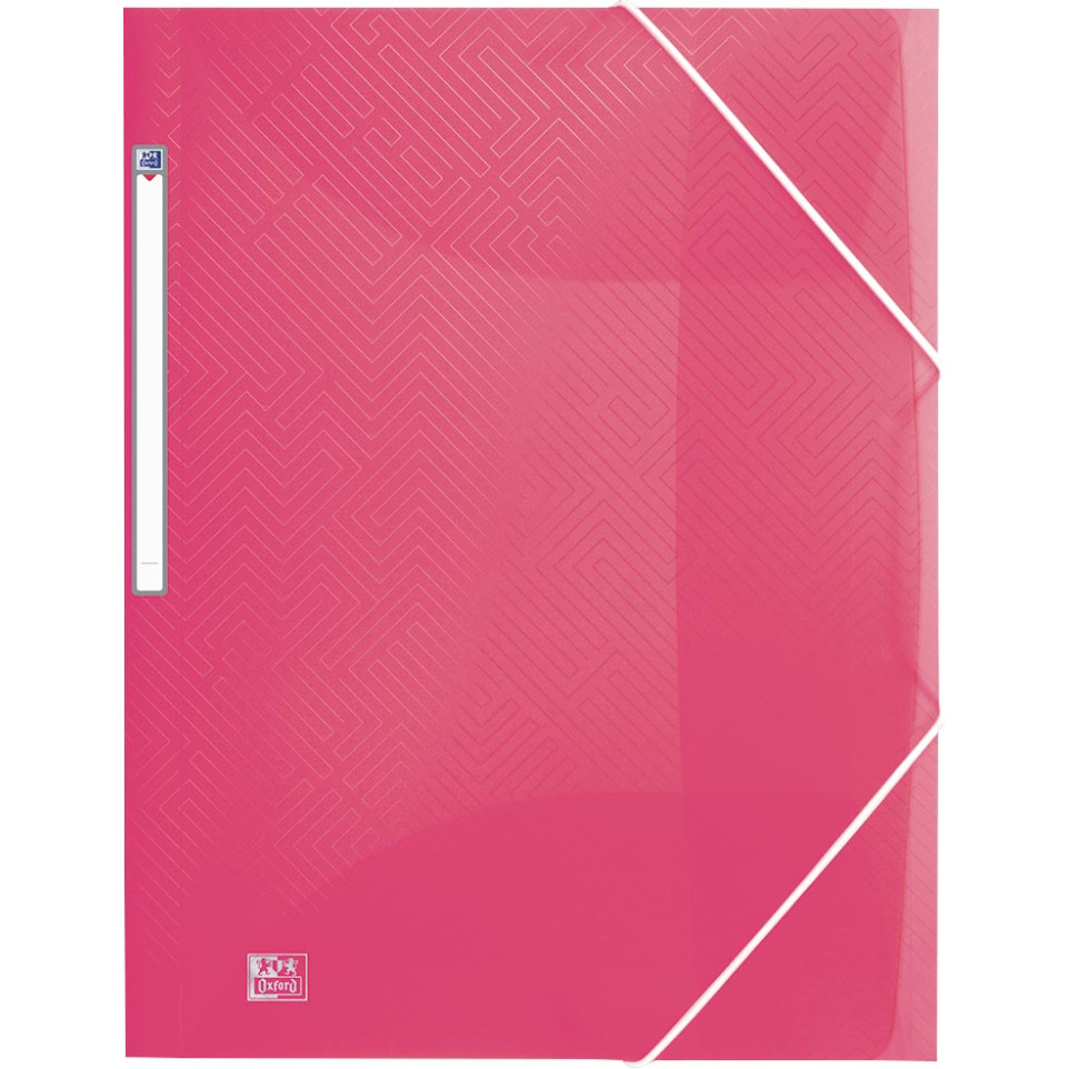 Oxford Urban farde à rabats, pour ft A4, couleurs transparentes assorties