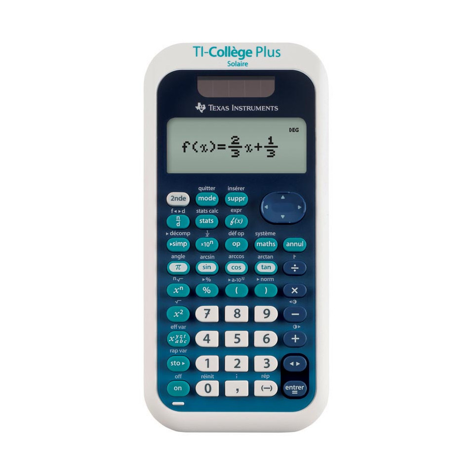Texas calculatrice scientifique TI-College Plus