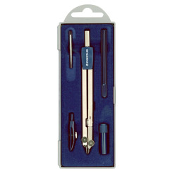Staedtler Compas Mars 559 Arco coffret 5 pièces: compas avec étui-mines ...