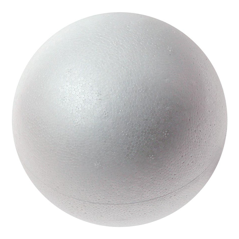 Bouhon Boules en polystyrène diamètre: 60 mm, sachet de 10 pièces