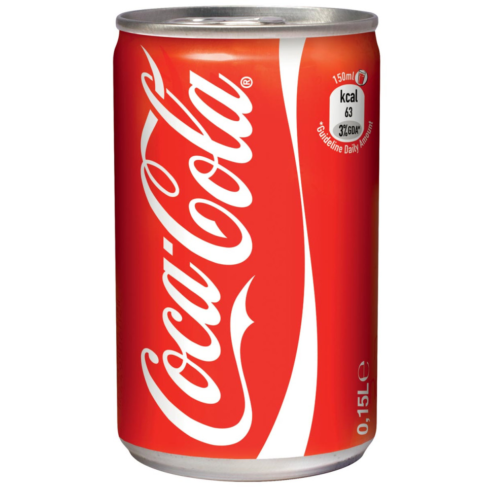Coca-Cola boisson rafraîchissante, mini canette de 15 cl, paquet de 24 ...