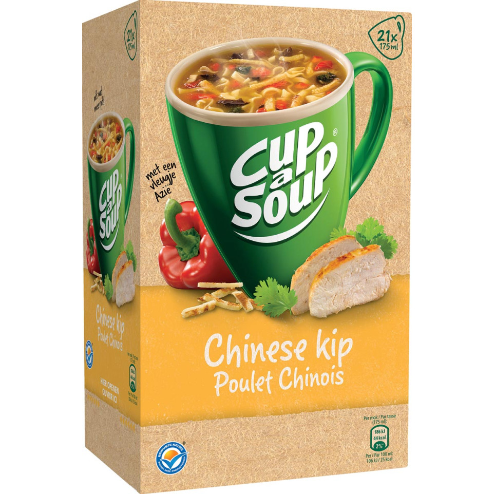 Cup-a-Soup poulet chinoise, paquet de 21 sachets