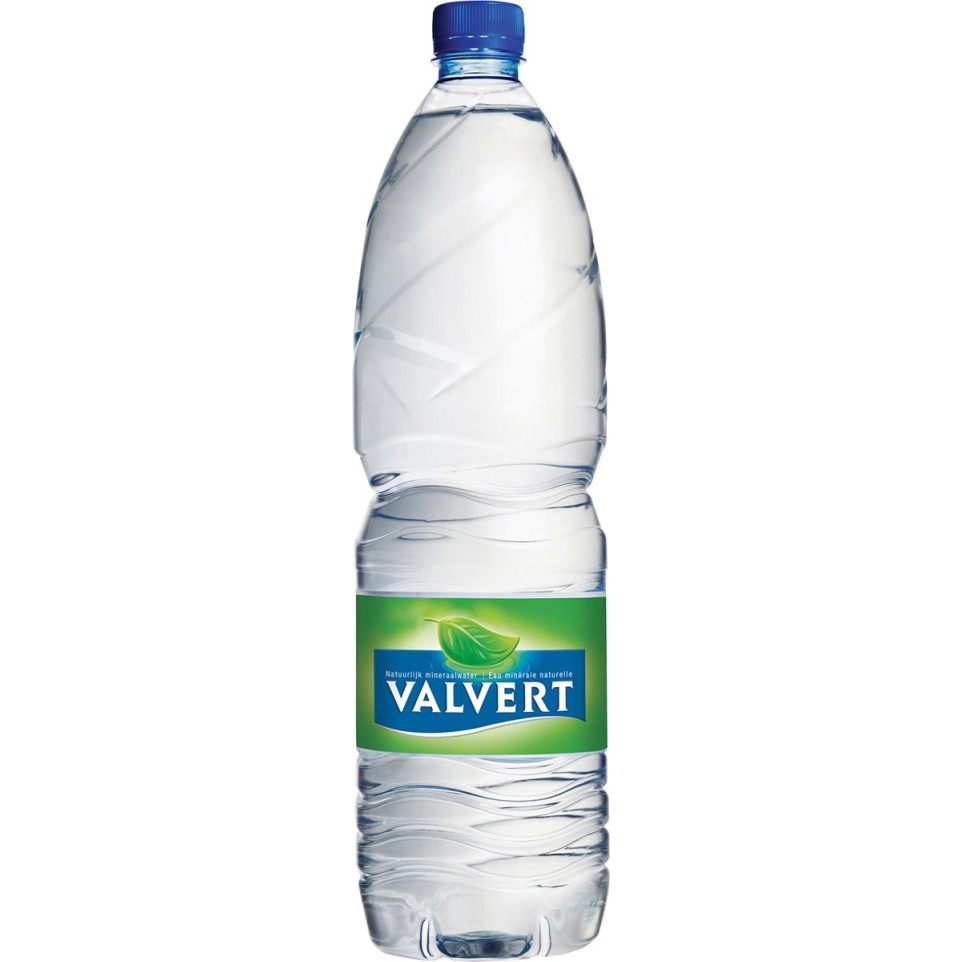 Valvert eau, bouteille de 1,5 litre, paquet de 6 pièces