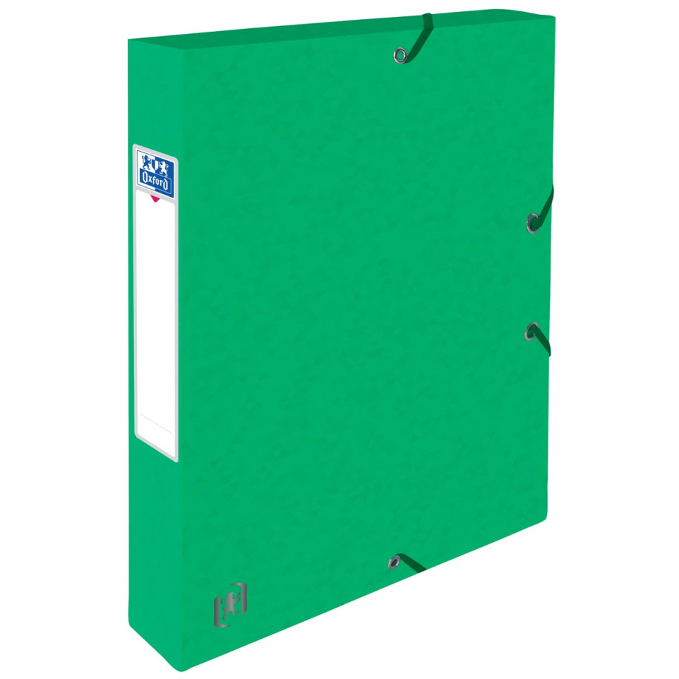 Elba boîte de classement Oxford Top File+ dos de 4 cm, vert