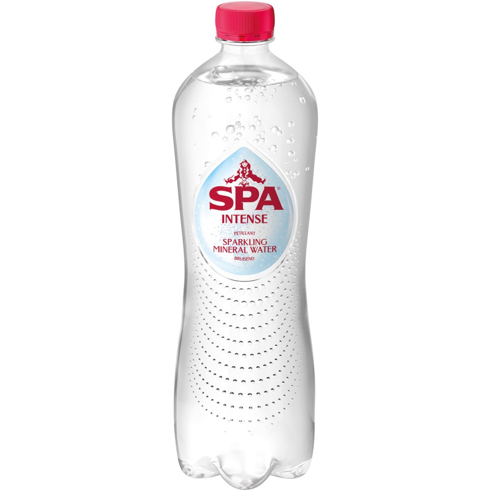 Spa Intense eau, bouteille de 1 litre, paquet de 6 pièces