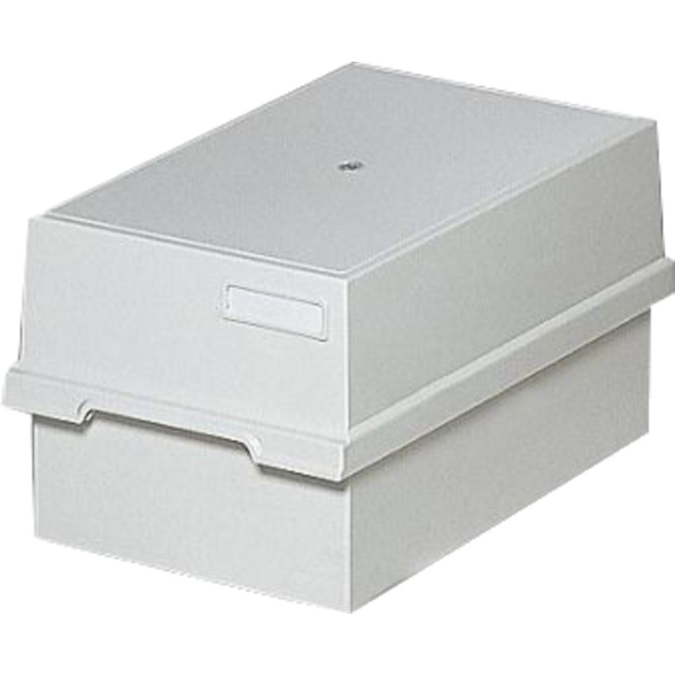 Card index tray with lid for 1200 cards A4/ Pc.