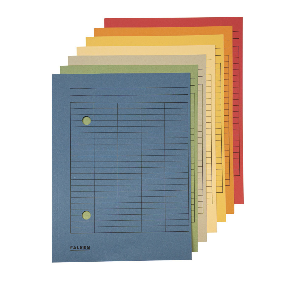 circulation files A4 Falken grey-/ Pc.