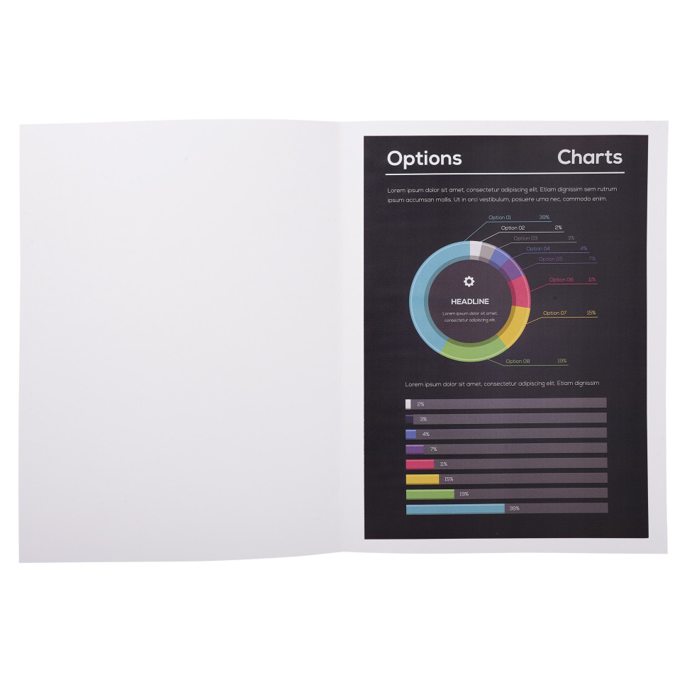 Paquet de 100 sous-chemises ROCK''S 80 - 22x31cm/ Pce
