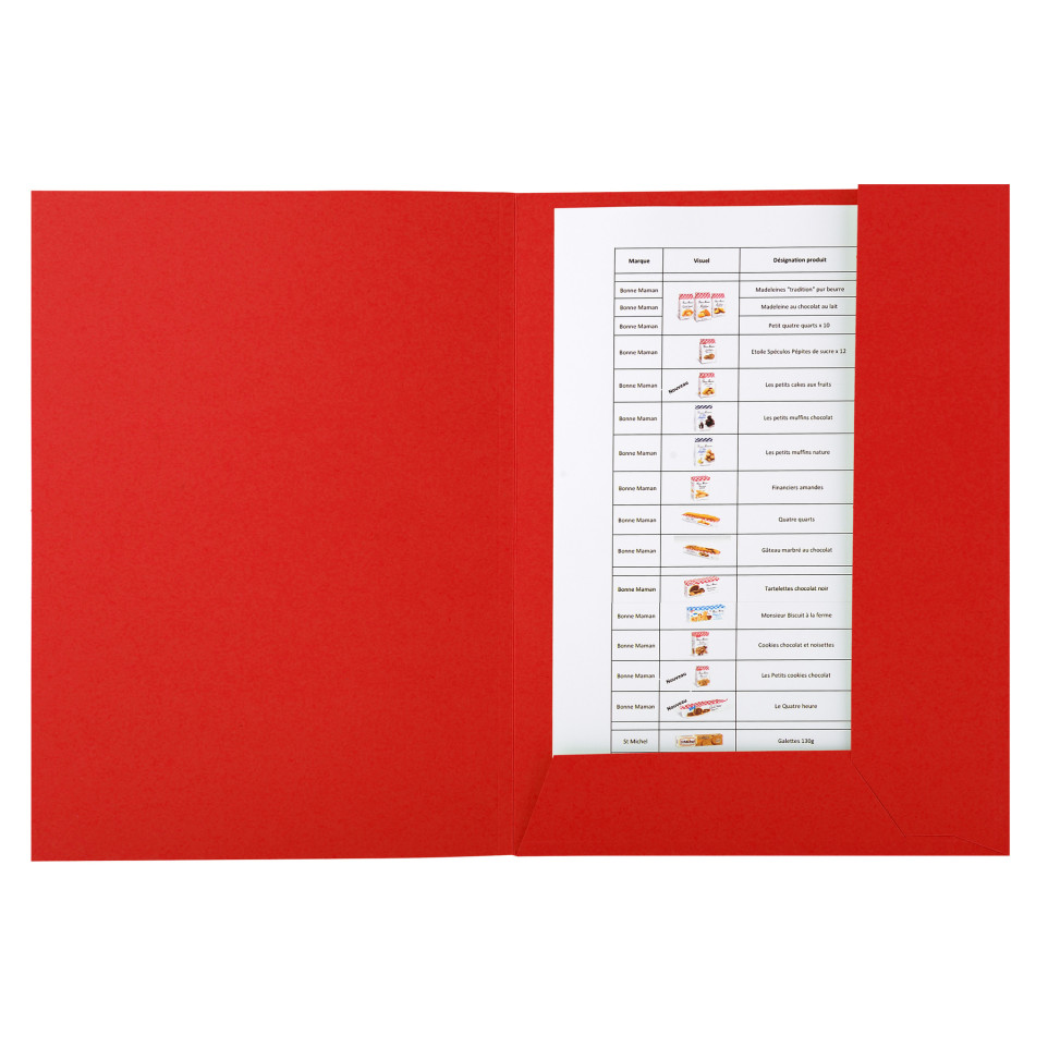Pre-printed 2 flap folder Forever® 290gsm - 24x32cm/ Pc.