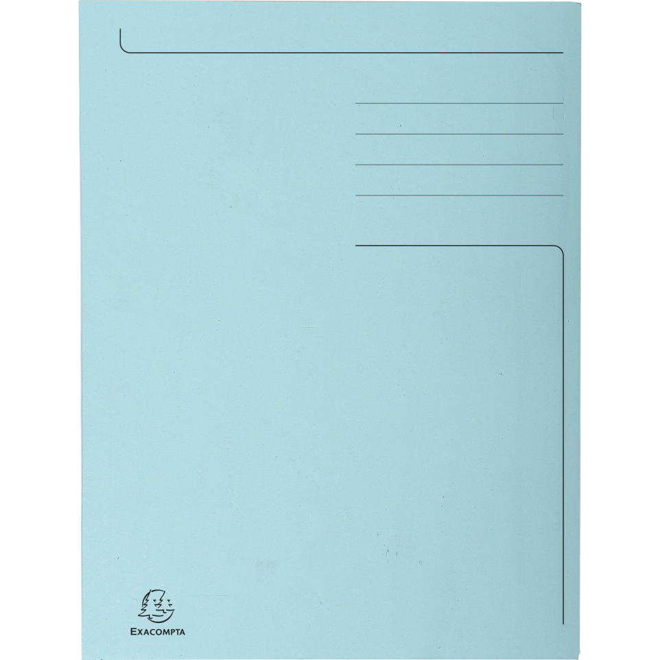 Pre-printed 3-flap folder Forever® 280gsm - Folio/ Pc.