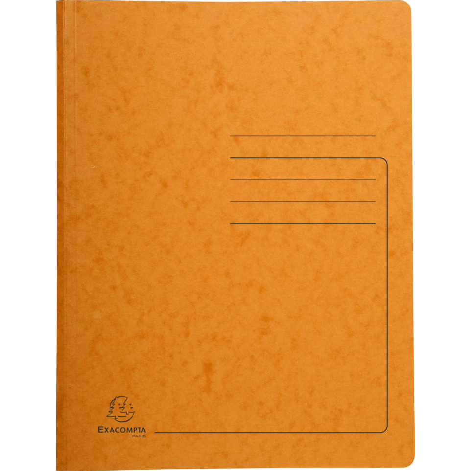 Folder Metal Spring Pressboard A4 brown/ Pc.
