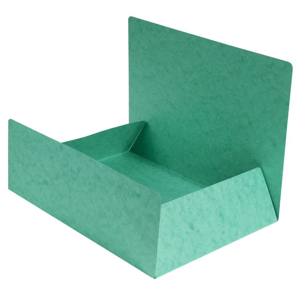 3 Flap Folder without Elastic Straps 400gsm Hard glazed mottled premium ...