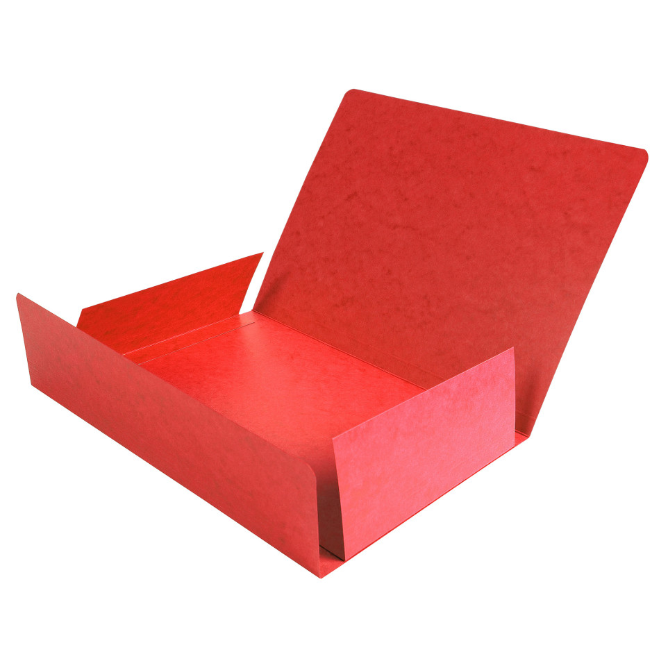 3 Flap Folder without Elastic Straps 400gsm Hard glazed mottled premium ...