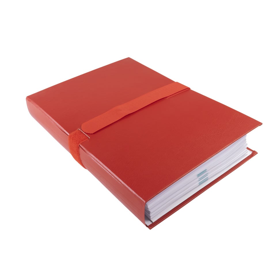 Chemise extensible balacron sans rabat sangle scratch - 24x32cm/ Pce