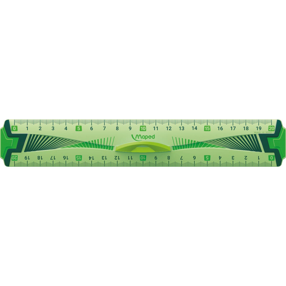 Maped décimètre Flex double décimètre, 20 cm
