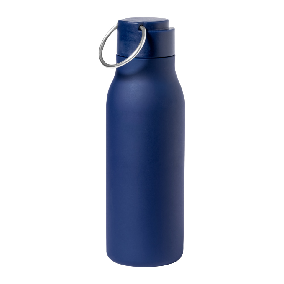 Bucky dark blue stainless steel bottle
