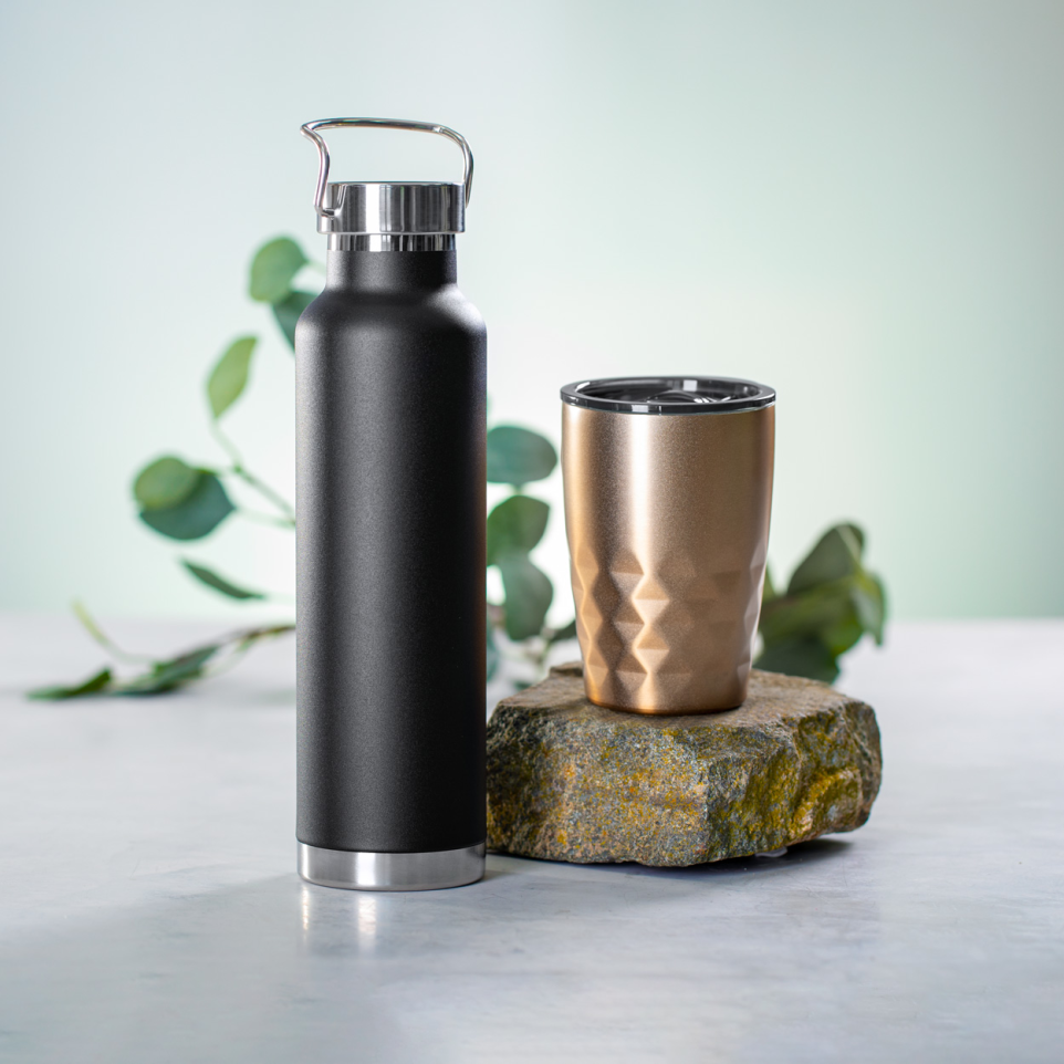Staver black copper insulated bottle