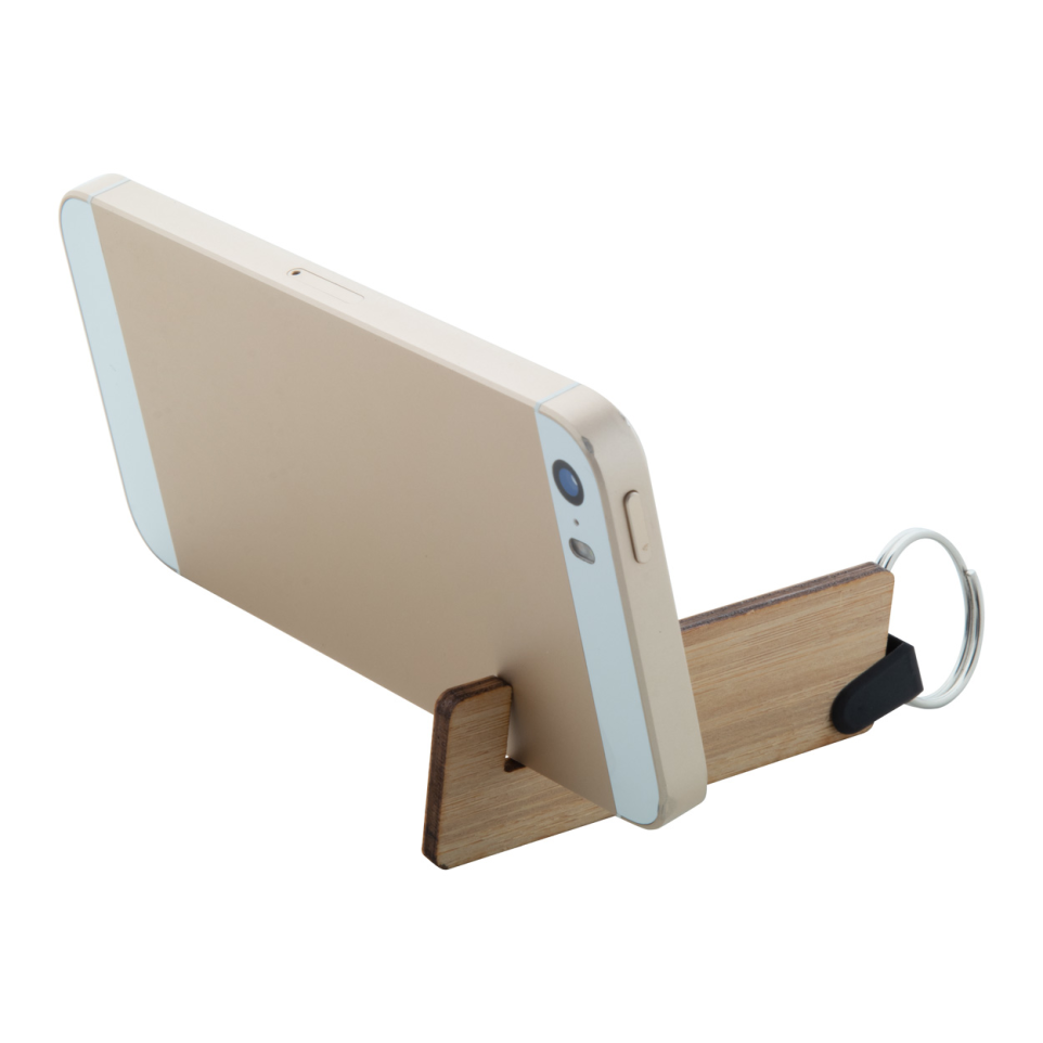 Rufa naturelle porte-clés support téléphone portable