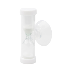 Sandy white transparent sand timer