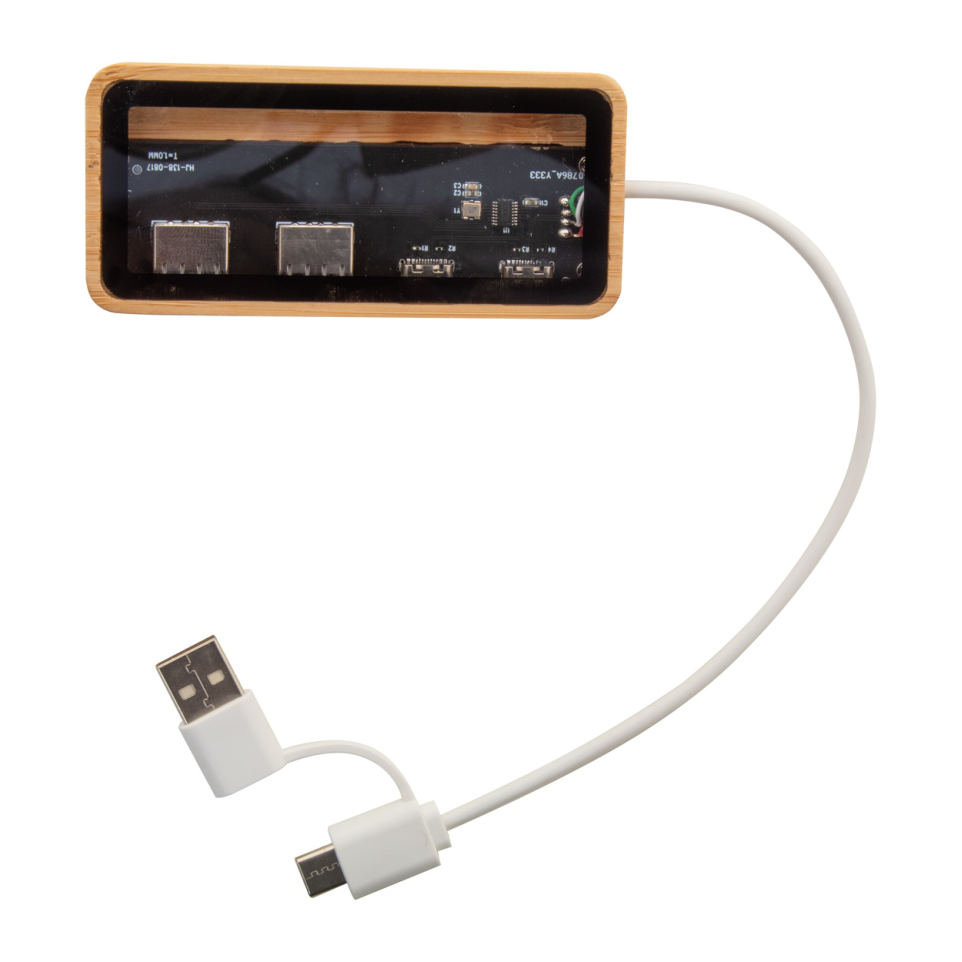 SeeHub naturelle transparent Hub USB transparent