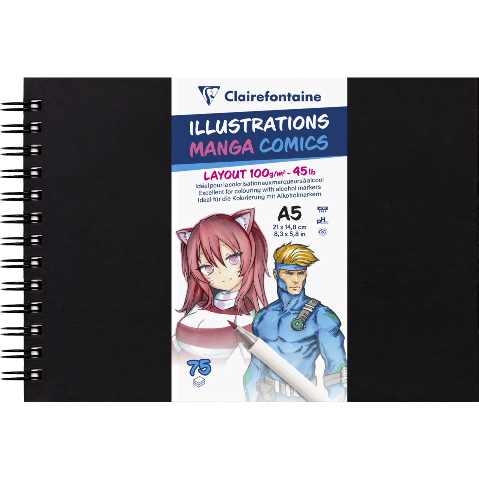 Layout Manga Comics Book A5 75sh 100g/ Pc.