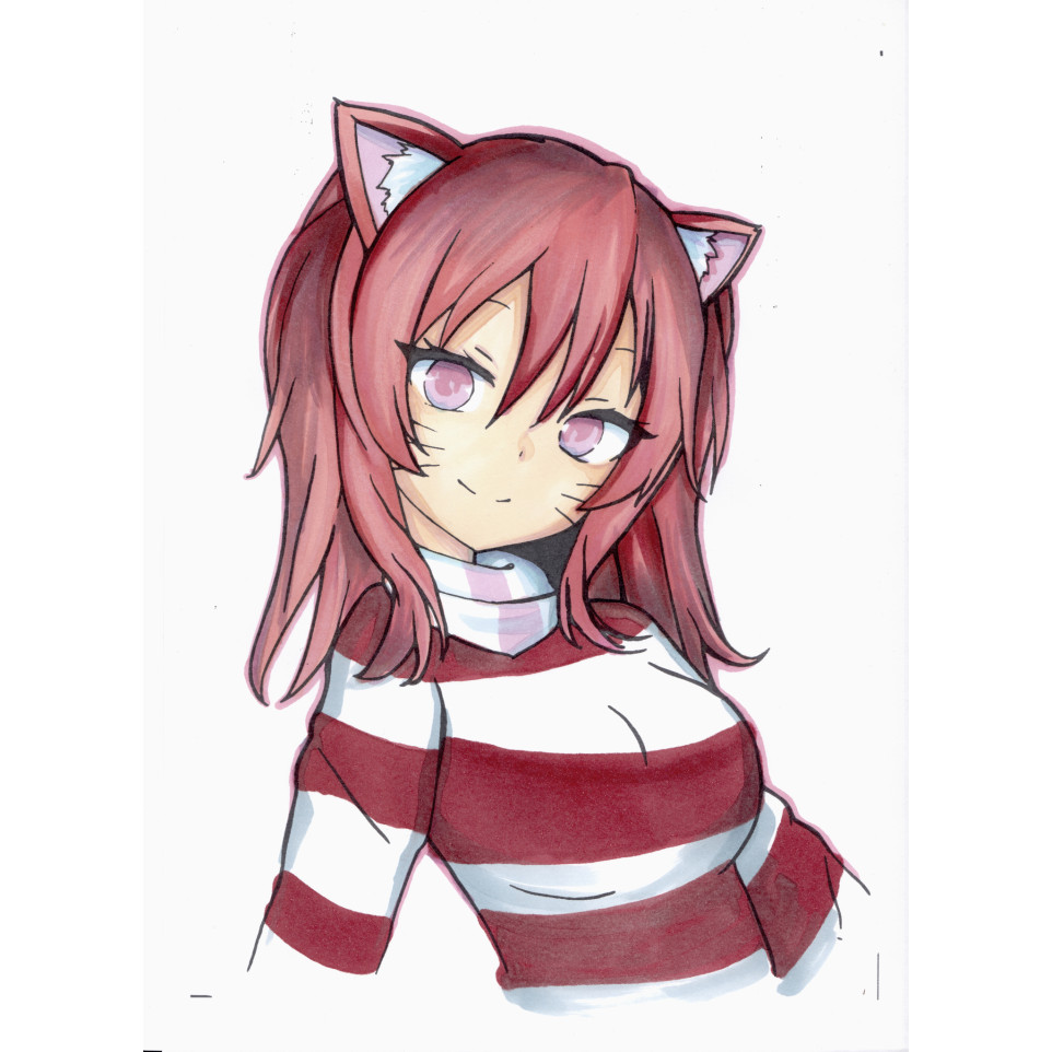 Manga Illustrations carnet spiralé 75 feuilles A5 100g couverture noire ...