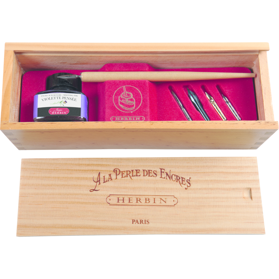 COFFRET PERLE DES ENCRES VIOLETTE PENSEE/ Pce