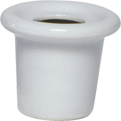 Encrier porcelaine rond/ Pce