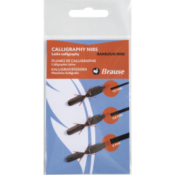 POCHETTE 3 PLUMES SERIE CALLIGRAPHIE/ Pce