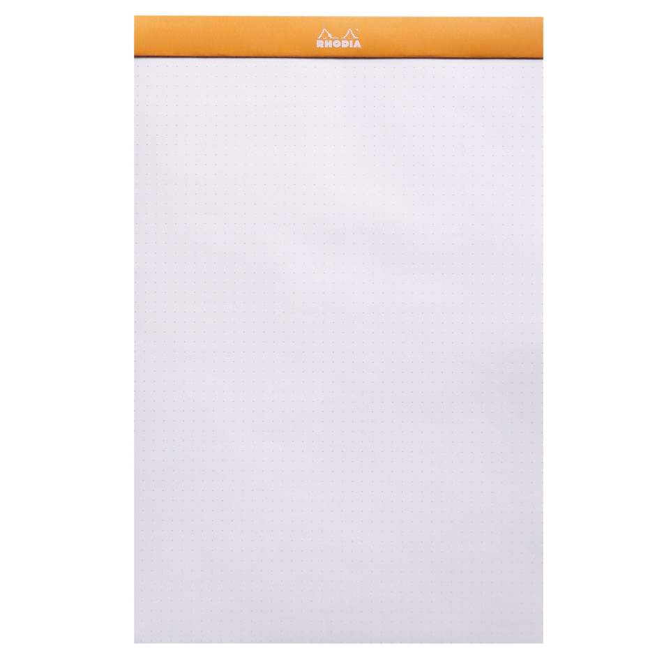 Rhodia Stapled Dot Pad Orange, A4+/ Pc.