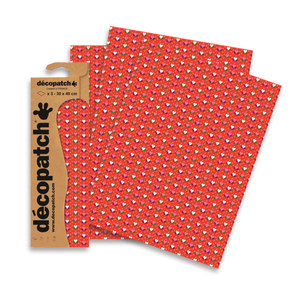 3 Décopatch sheets réf. 814/ Pc.