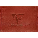 Ruby CUIR Porte-papi-ers 15x1x10 Rouge/ Pc.
