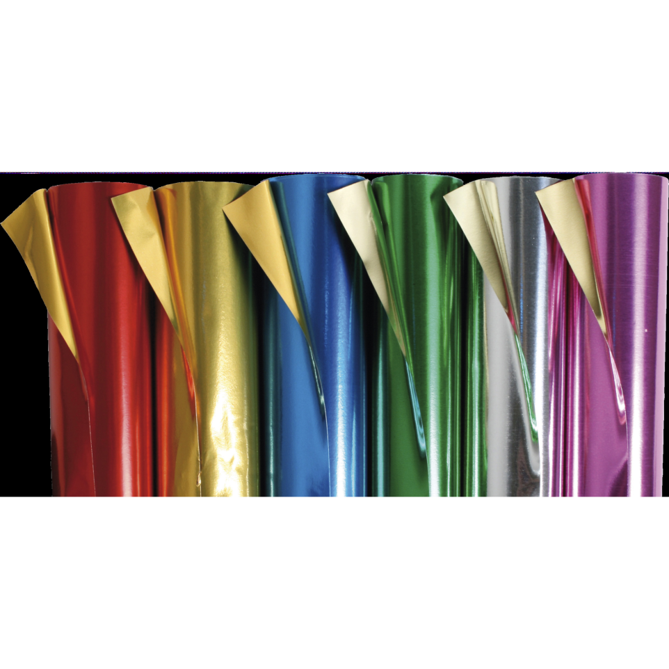 PAPIER ALUMINIUM, 50 rouleaux double face 90g/m2 au format 80x50cm (en ...