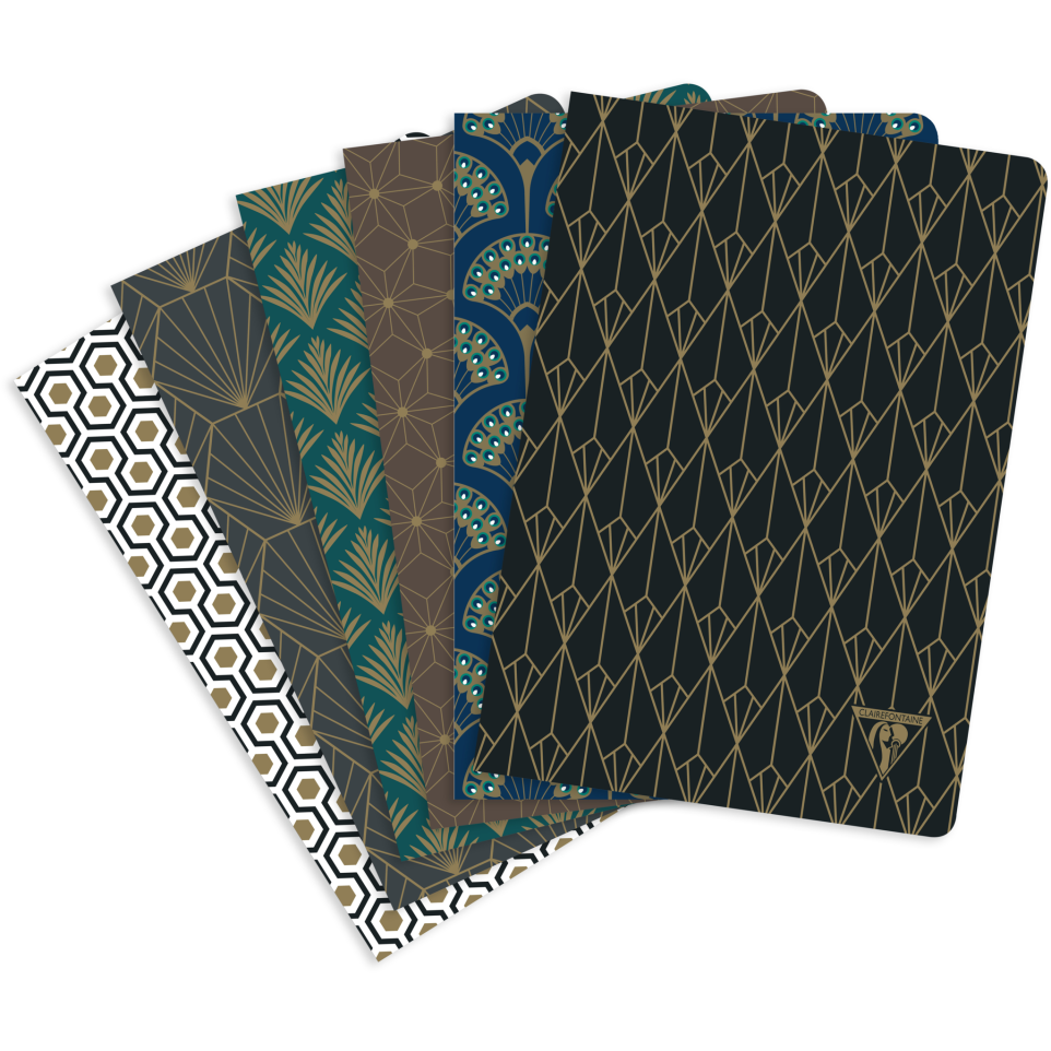 Neo Deco Notebook A5, 48 Sheets, Lined/ Pc.