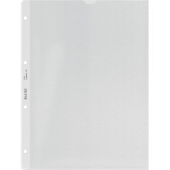 Leitz pochette perforée Premium, ft A4, PVC, copy safe, transparent ...