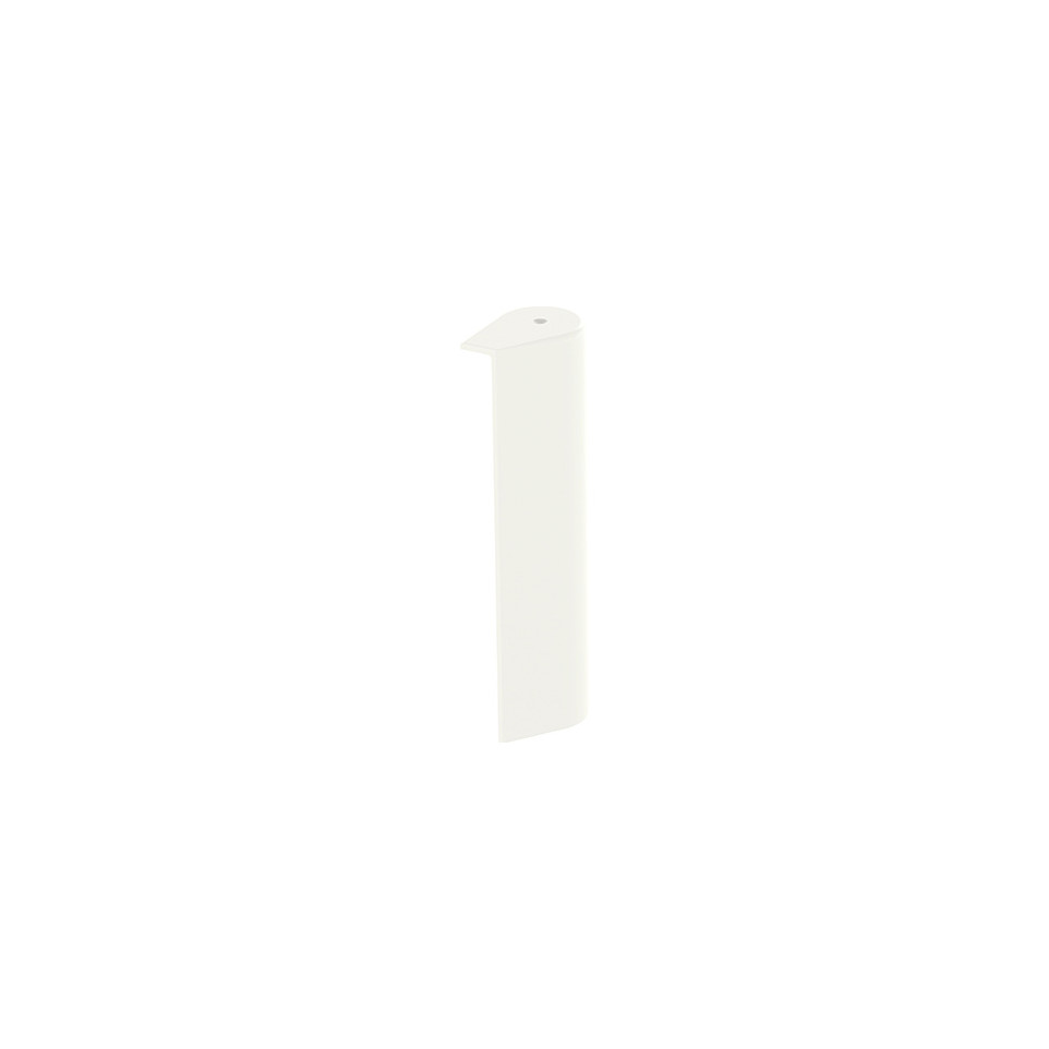 Cache Fiche d'angle pour PVC et palier d'angle DT ouvrant droit 9016 / pce