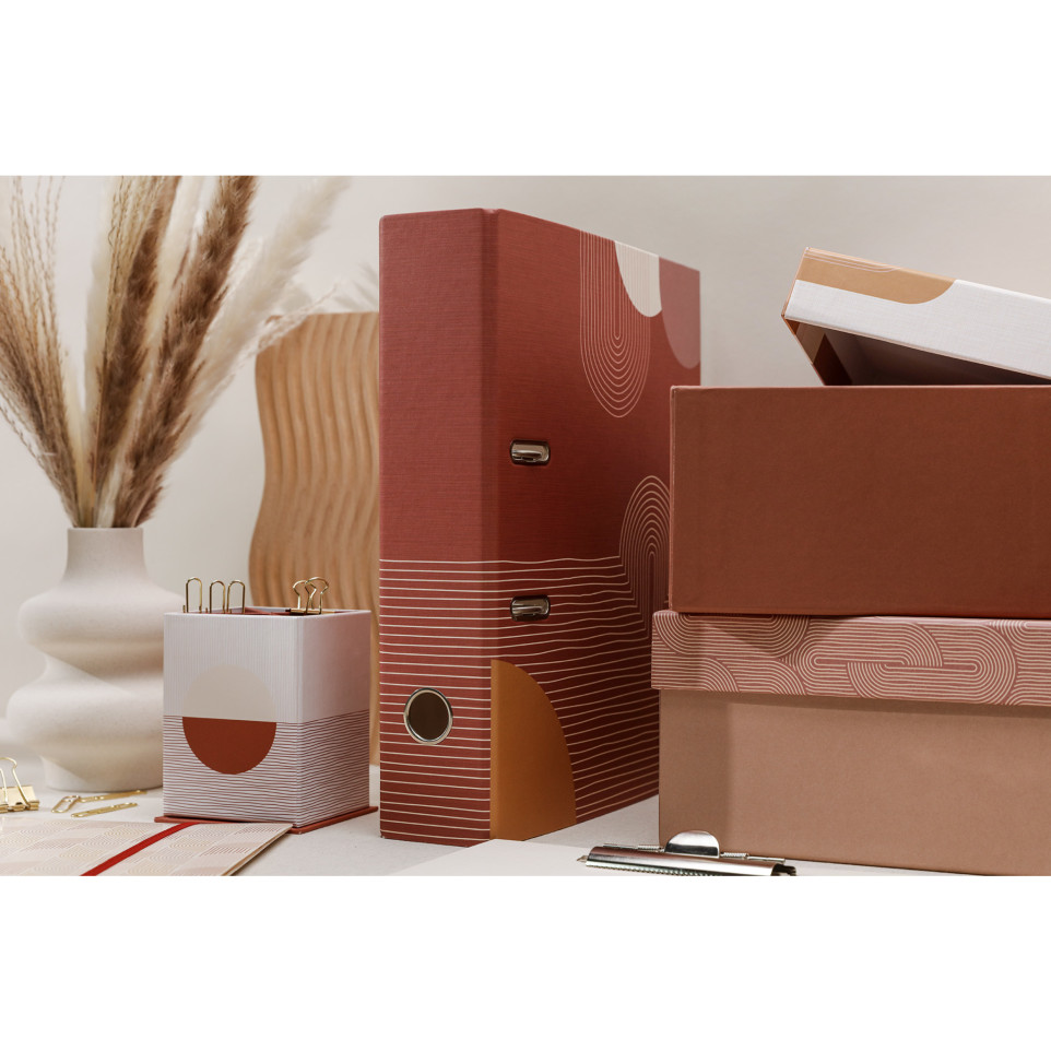 Terracotta, Level arch file A4 dos 7 cm/ Pc.