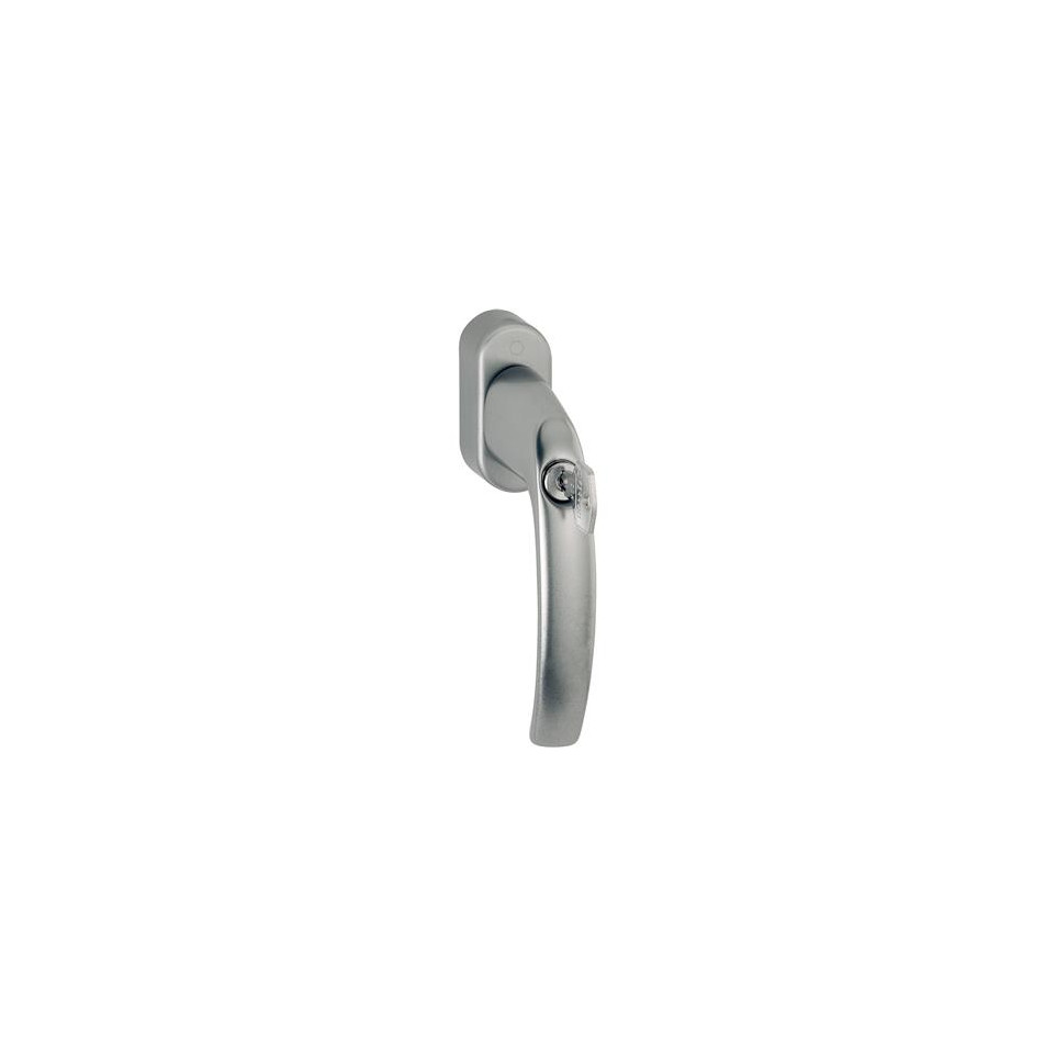 Poignée Hoppe Atlanta à clé Secu100+Secustik 32-42mm + 2 vis M5x50 & 55 ...
