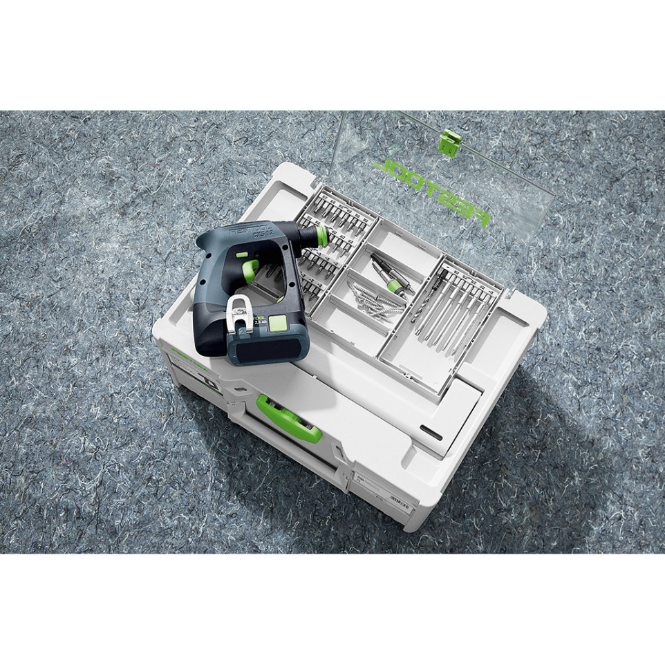 Perceuse-visseuse sans fil Compacte Festool CXS 12-Set / PCE