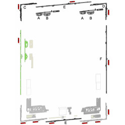 Boîte de compas 966-oZ argent K.16786.00.0.1 / pce