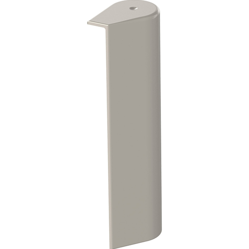 Cache fiche d'angle pour PVC et palier d'angle DT ouvrant droit titan / pce
