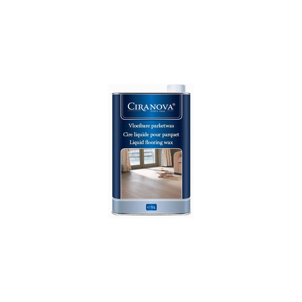 Cire parquet liquide Ciranova brune 1L / l
