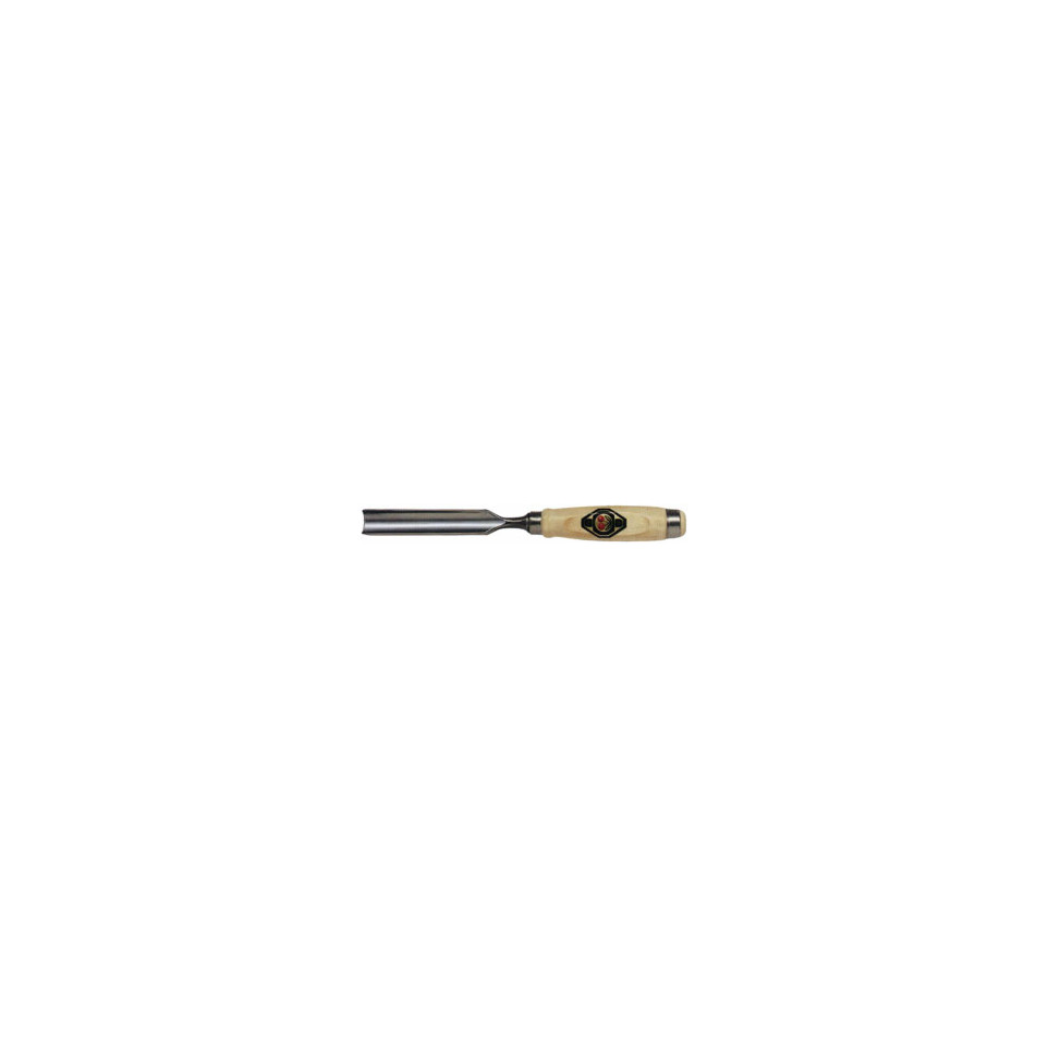 Gouge de sculpteur manche bois 12mm / pce