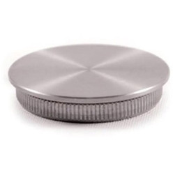 Embout plat M10 à chasser pour tube Ø42,4mm inox 316 / pce