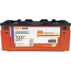 Set van 1000 Spit Pro 6 pluggen + 5 boren / pce