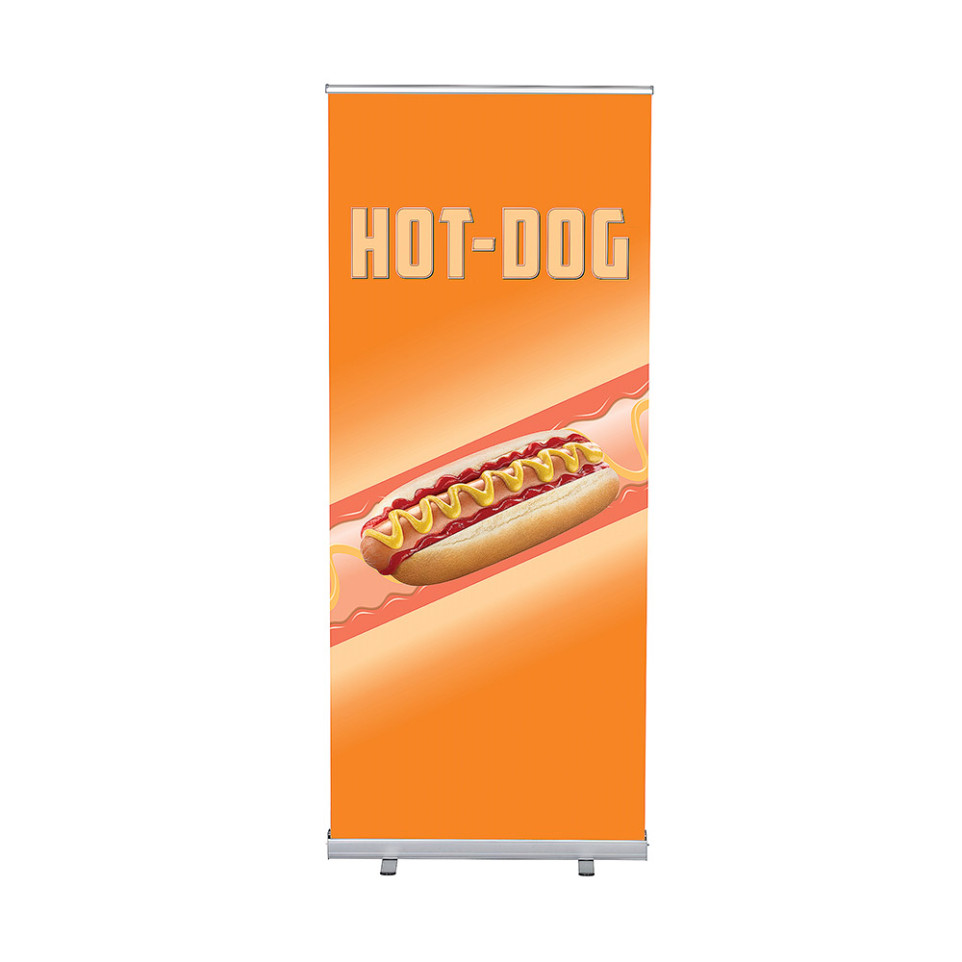 Roll-Banner Budget 85 Complete Set Hot Dog Frans