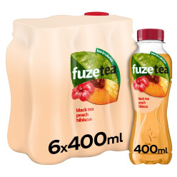 Fuze Tea boisson rafraîchissant, non pétillant, bouteille de 40 cl ...