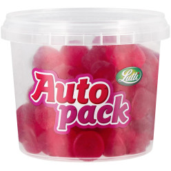Lutti autopack bonbons cerisés lavée, boîte de 200 g